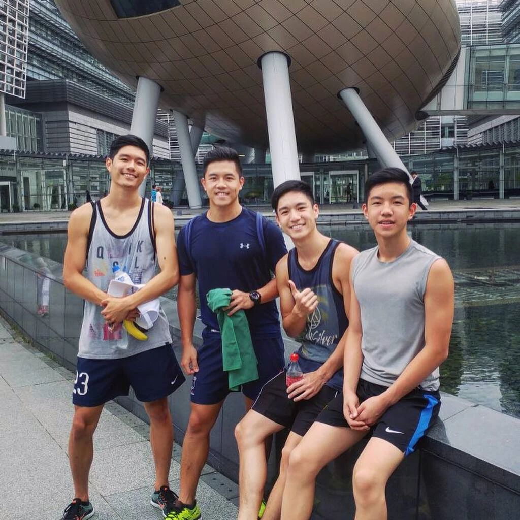 The 4 TVB actor brothers are all good-looking and handsome guys, and ...