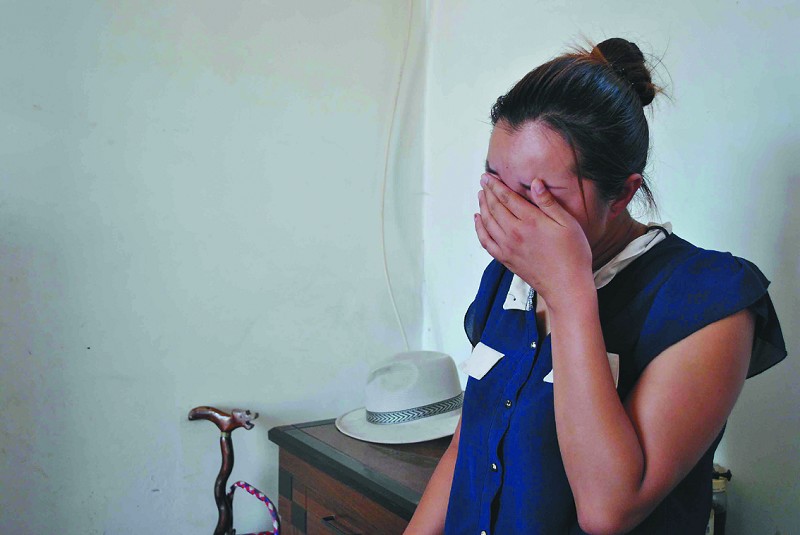 The woman looked down on her husband and filed for divorce. After his ...