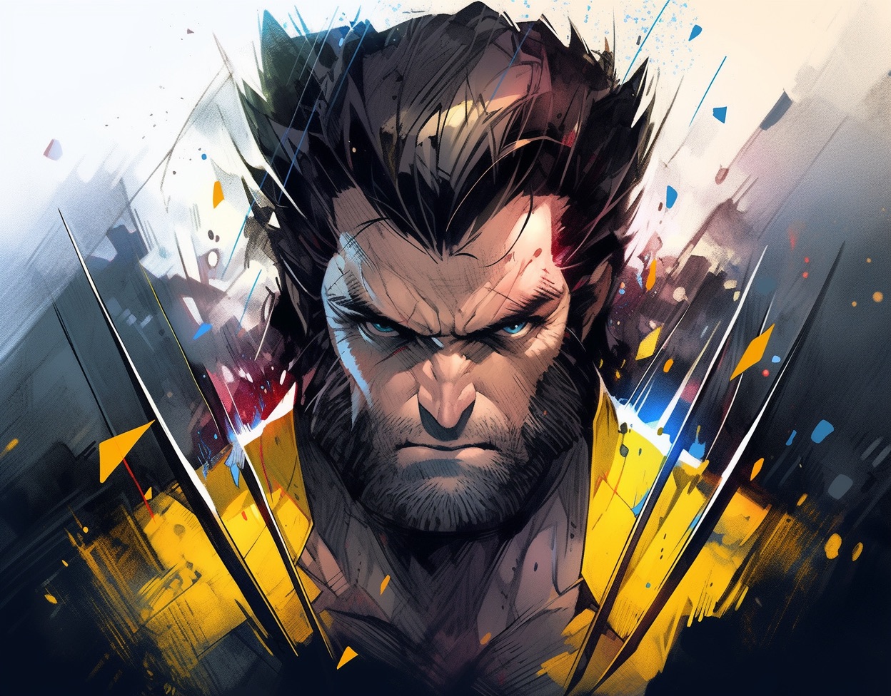 Twilight Wolf "Logan": Marvel X-Men Wolverine - iNEWS