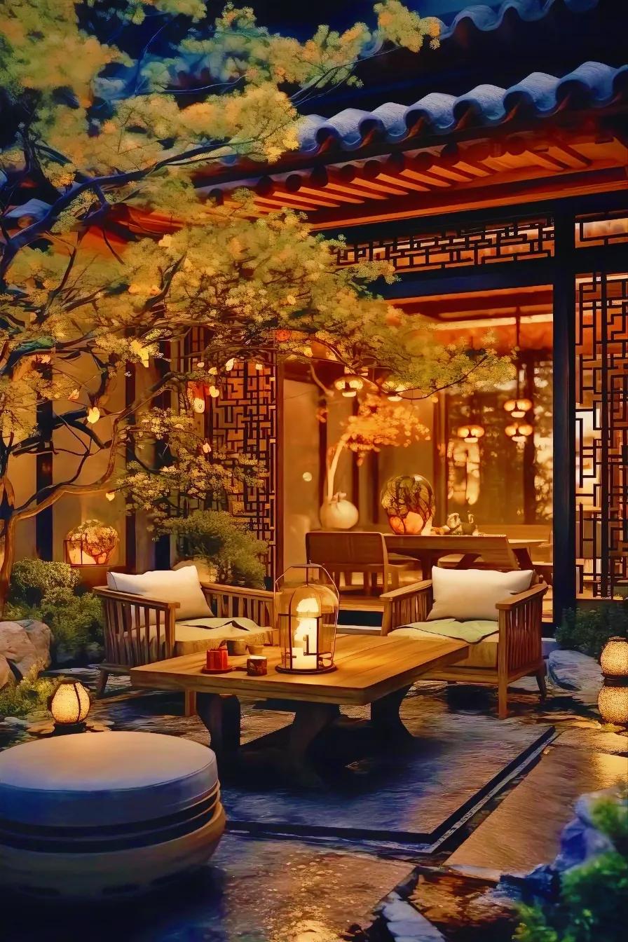 Chinese courtyard design layout (26) - iNEWS