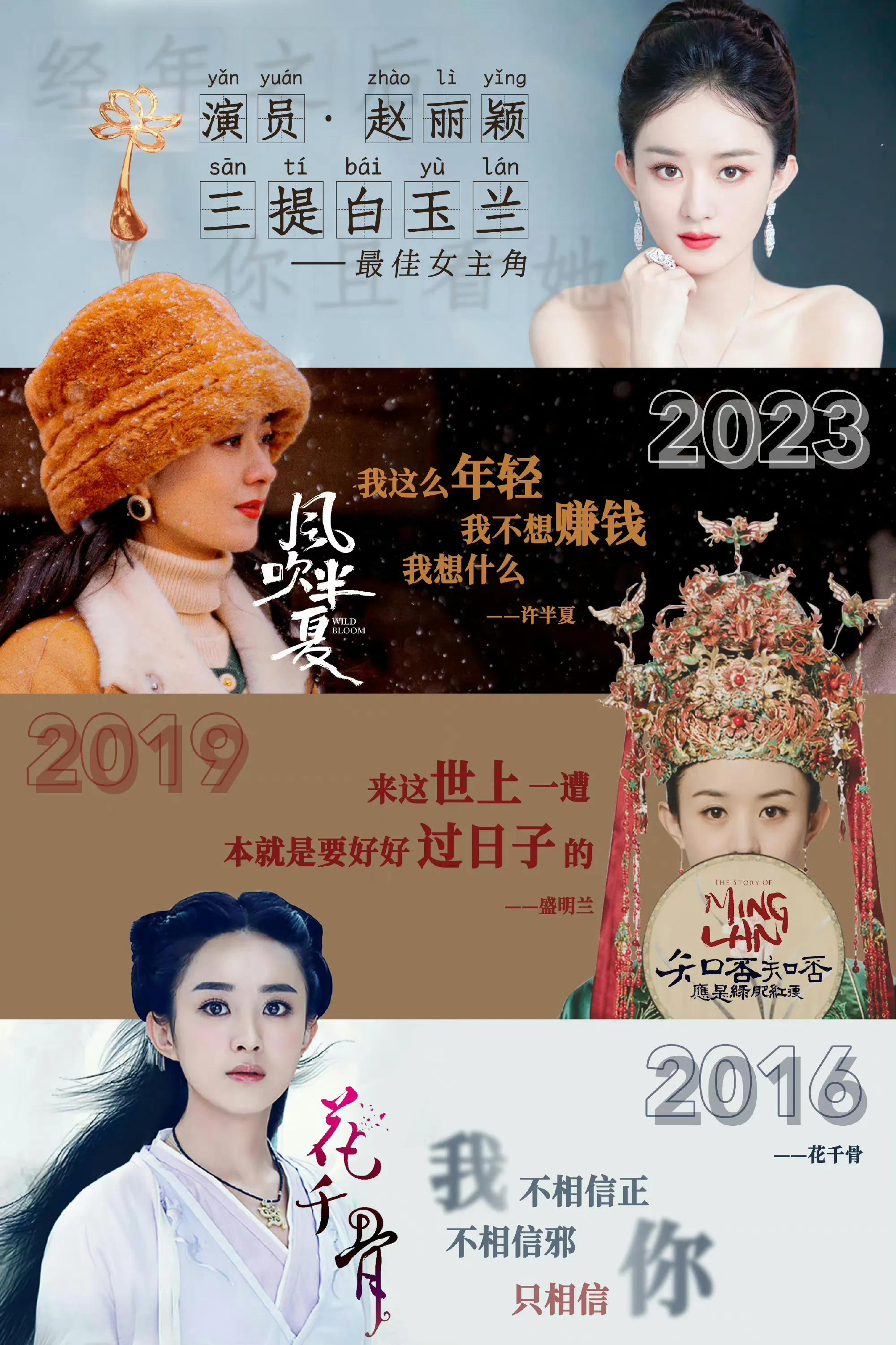 Zhao Liying, Yang Mi, Yang Zi, Liu Yifei, Sun Li, who is the actress ...