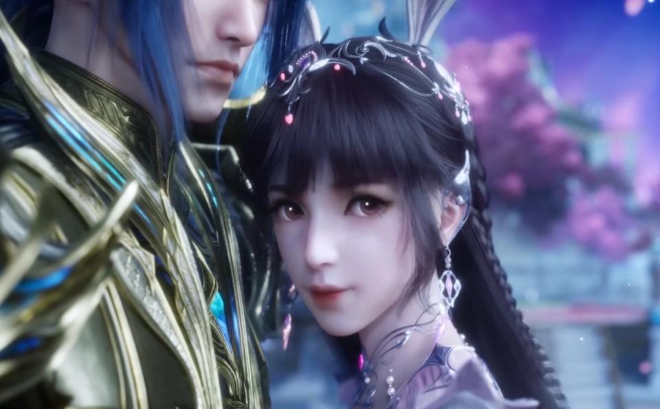 Douluo Continent: The model of Xiao Wu's curtain call show collapsed ...