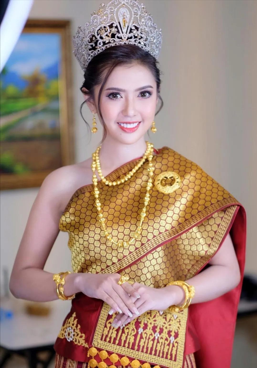 Miss Vinita, the beauty of Laos beauties, represents one of the most ...