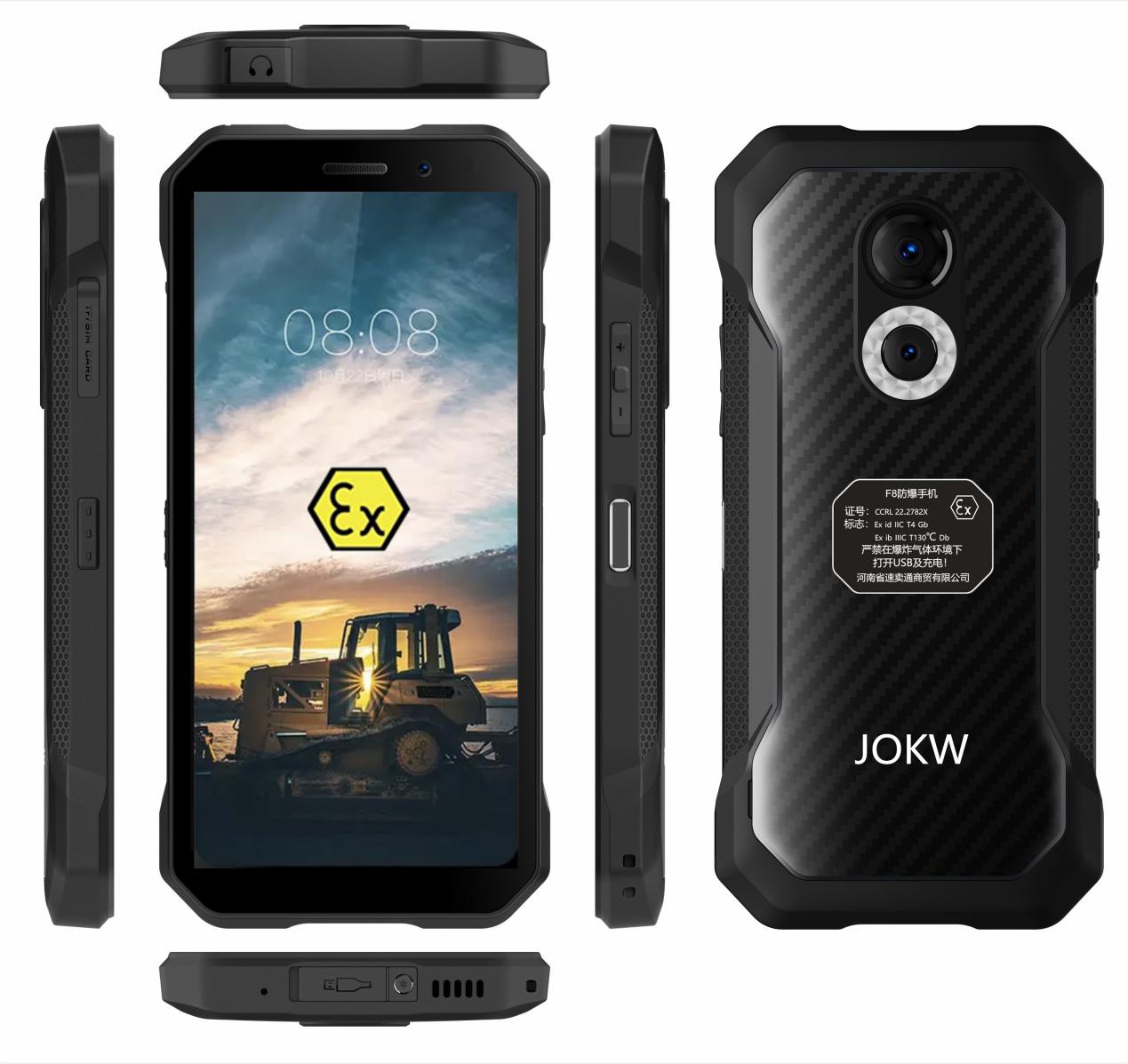 EX Intrinsically Safe IIC/T4 Chemical Plant Explosion-Proof Smartphone ...