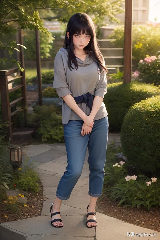 What Hyuga Hinata looks like in reality, I use AI to restore it! - iNEWS