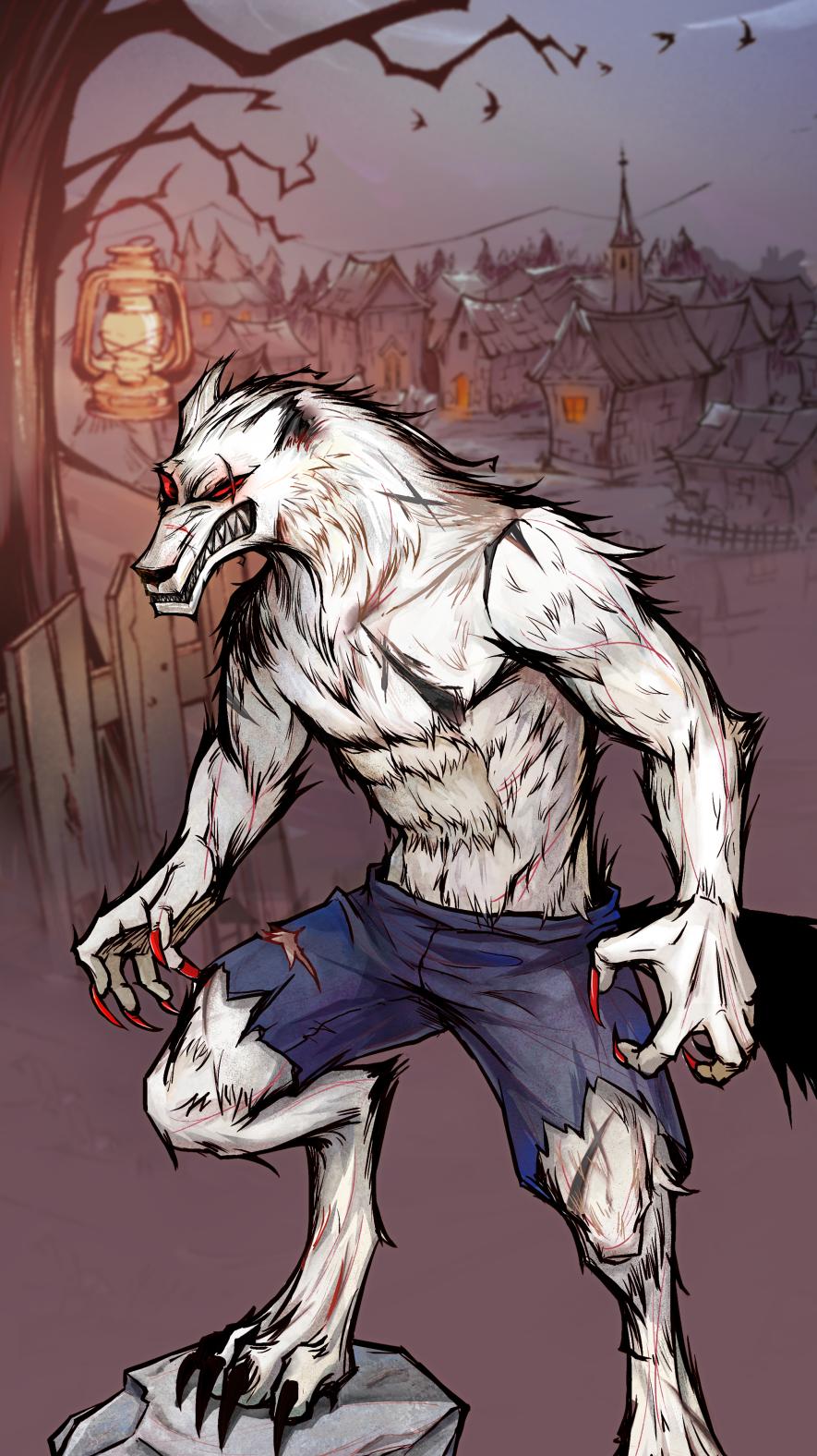 What kind of experience is it when a werewolf is seen through seconds ...