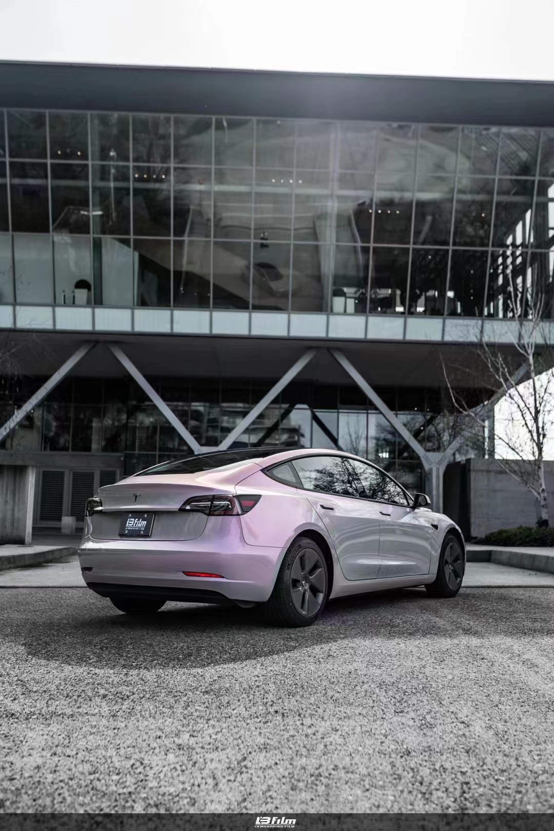 LB color changing film diamond dream volcanic ash, the gray tone is ...