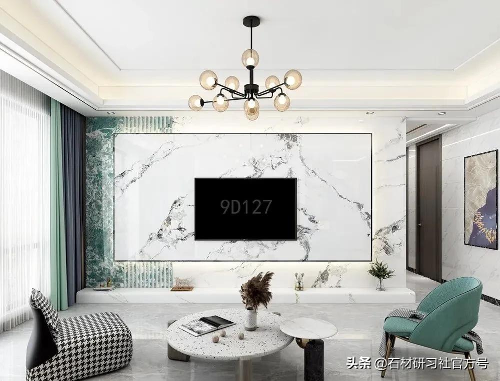 Design reference for 60 types of stone/rock slab suspended background ...