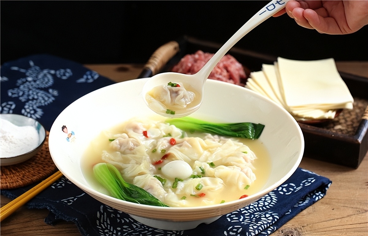 After a century of ingenuity and inheritance, one bite of seven wontons ...