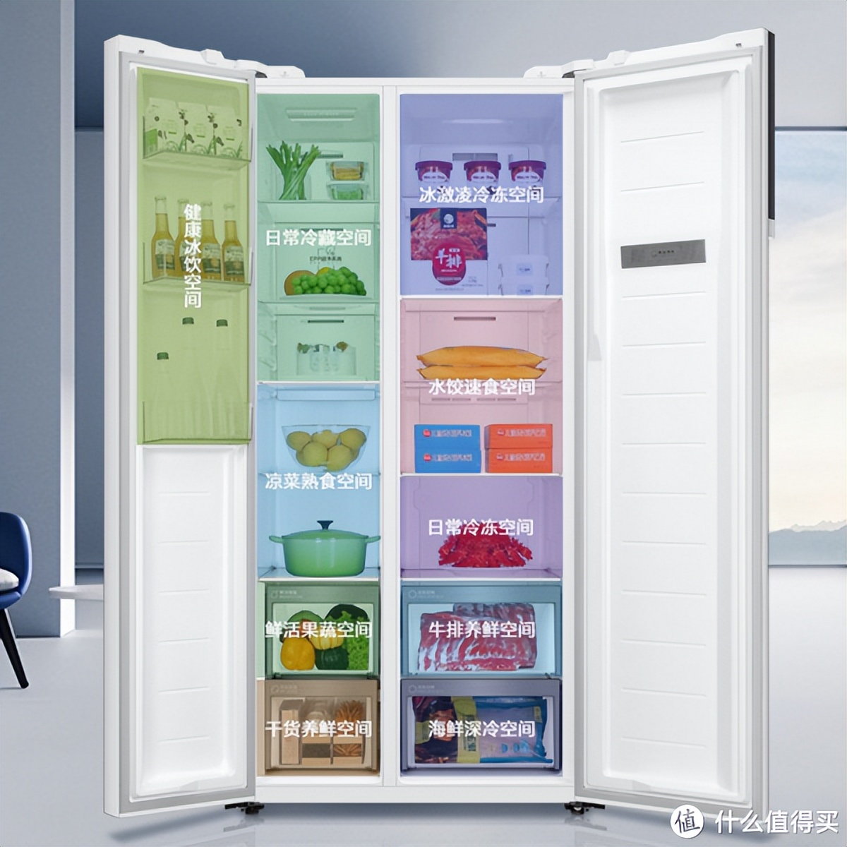 Home Appliance Research Institute: 2022 Double 11 Super Large Freezer ...