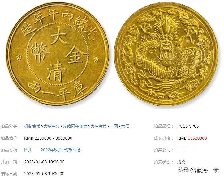 Have you ever seen a Qing gold coin worth tens of millions? - iMedia
