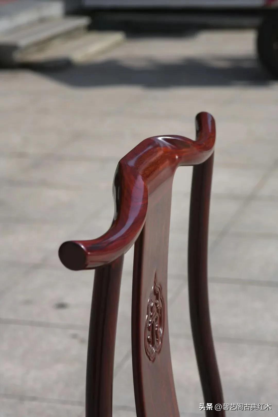 Shangbo official hat chair - made of Indian lobular rosewood - iNEWS