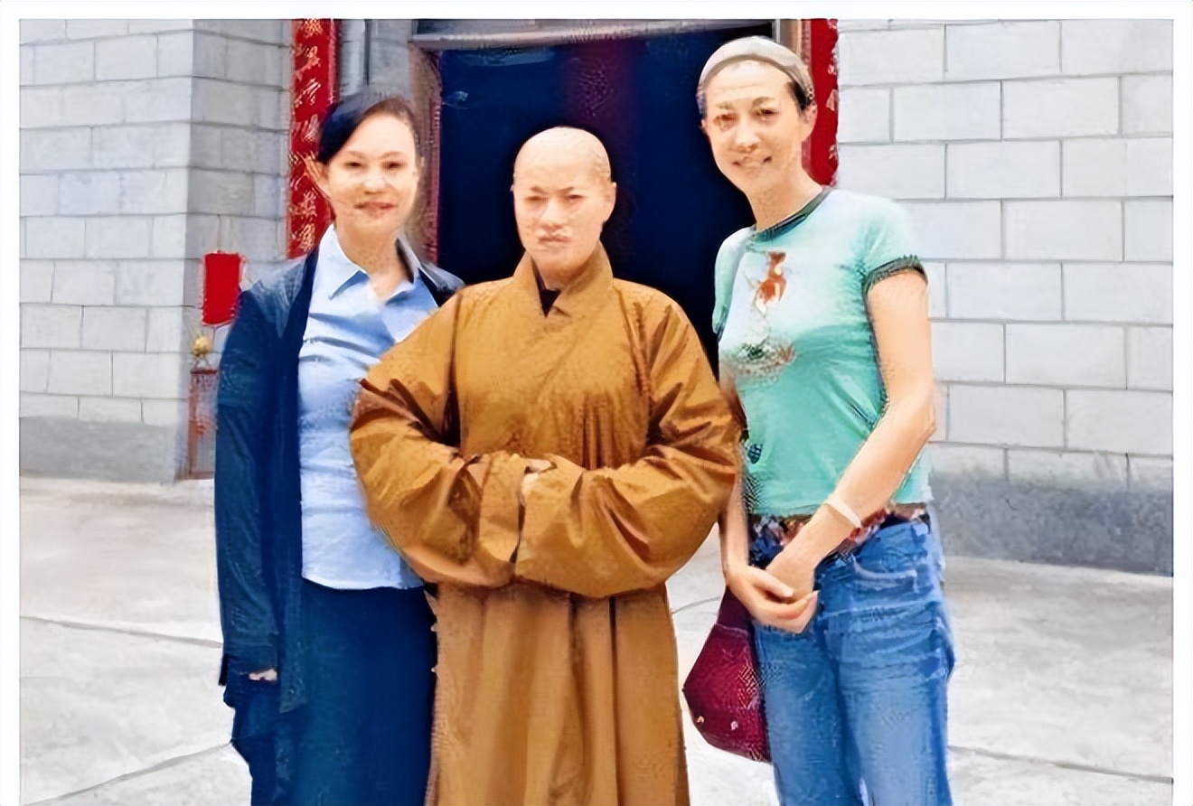 Shi Zhiding, a romantic nun, wears black silk under her monk's robe, a male driver of a luxury ...