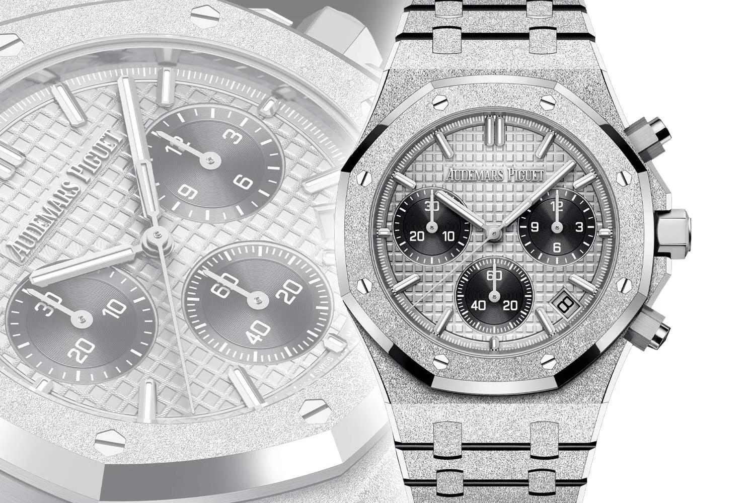 When Royal Oak Meets Panda Face: Audemars Piguet Royal Oak Frosted Gold ...