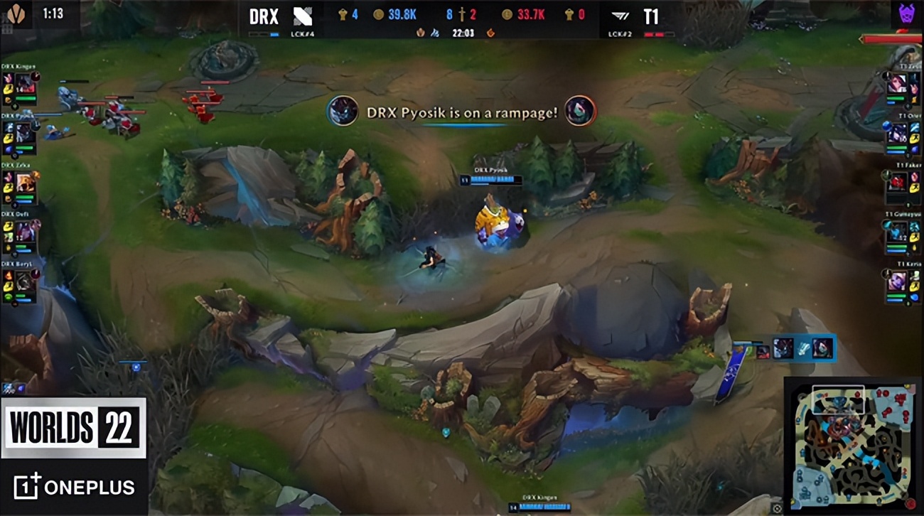 LOL-S12: DRX Ueno Zero killed to complete "self-salvation", 2-2 T1 dragged into the tiebreaker ...