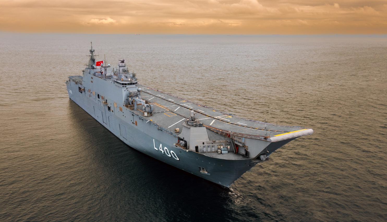 Türkiye's first 'drone carrier' enters service - iNEWS