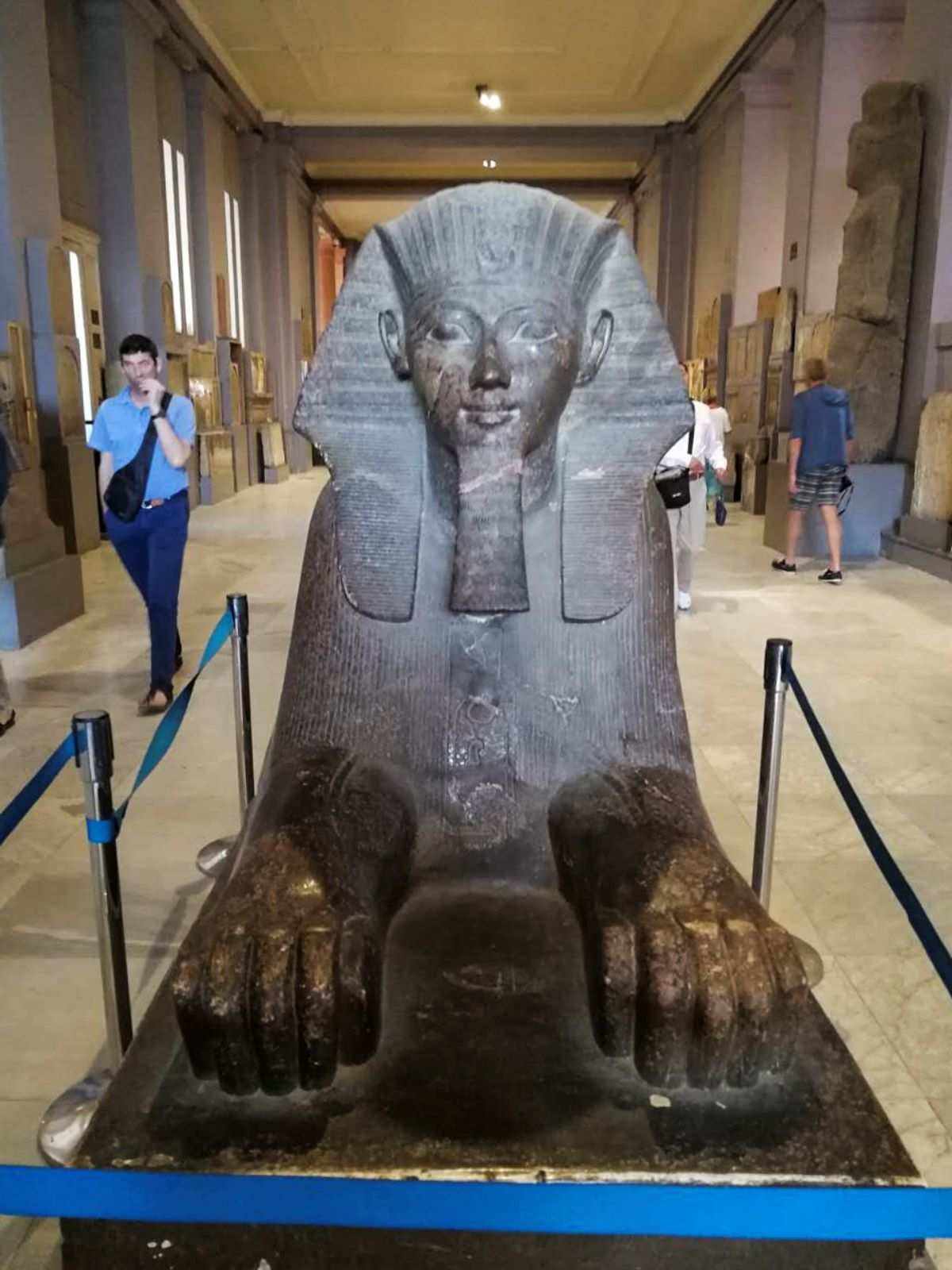 Among the top ten treasures of the Cairo Museum, there are boxes of ...