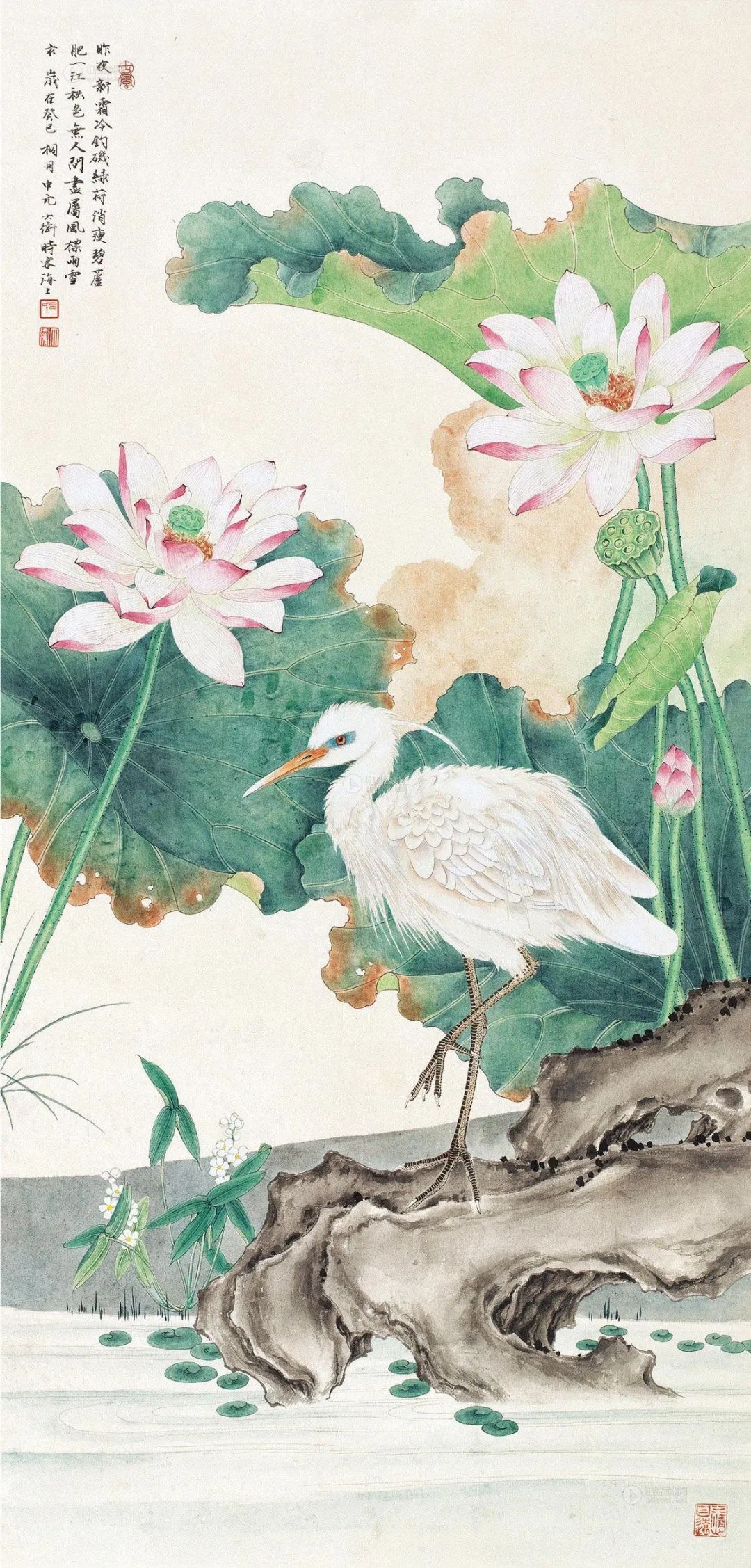 Zhang Daqian and other masters traced back to the painters who traced ...