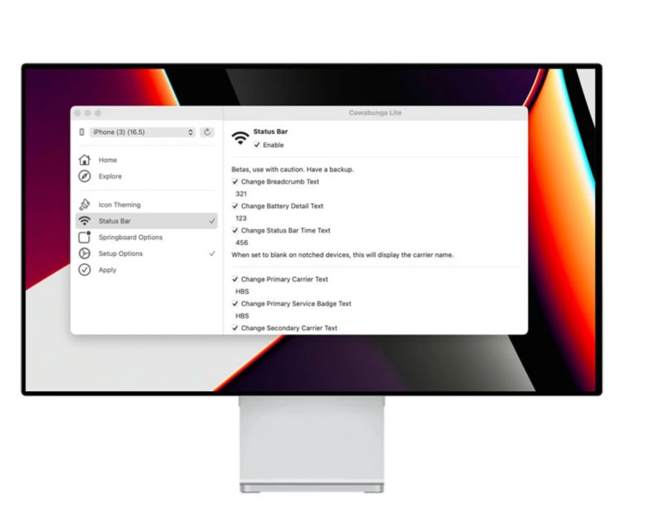 iOS 16.6 Cowabunga Lite 1.0.1 tool has been localized - iNEWS