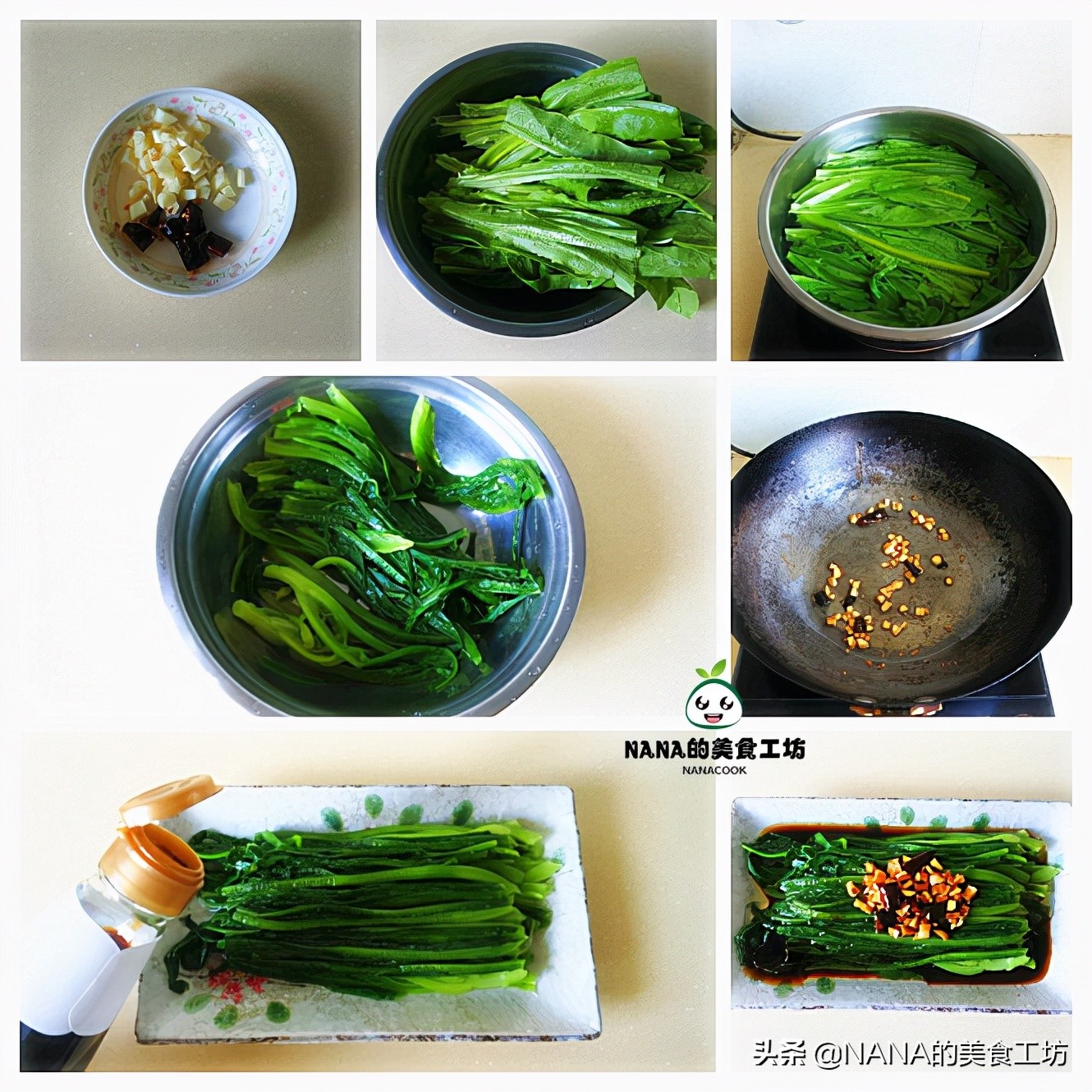 Boiled lettuce, low-salt base oil, light and healthy - iNEWS