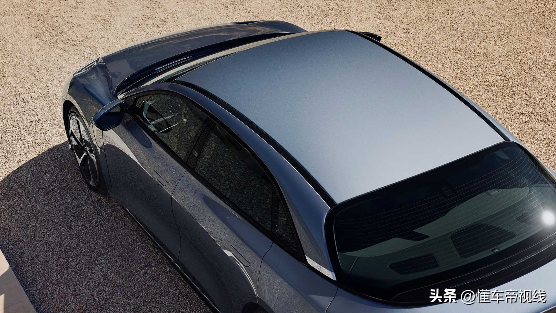 Lucid Air entry-level car official image released, competing products ...