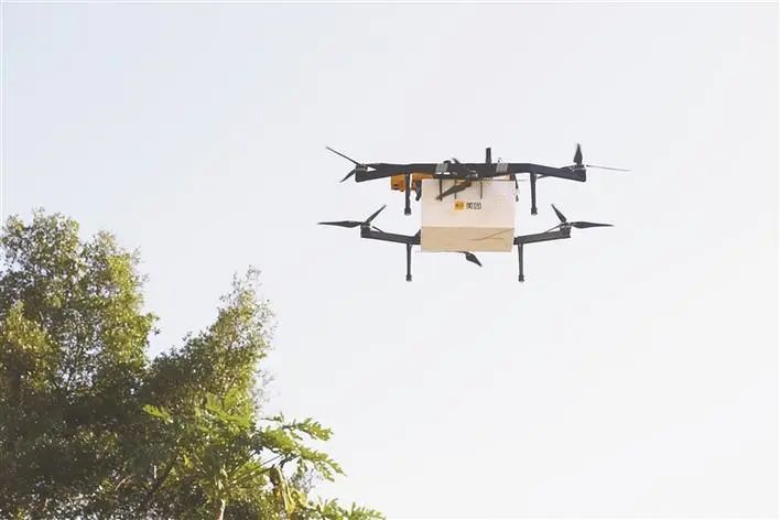 Drone logistics is the first to try low-altitude economy in Shenzhen: a ...