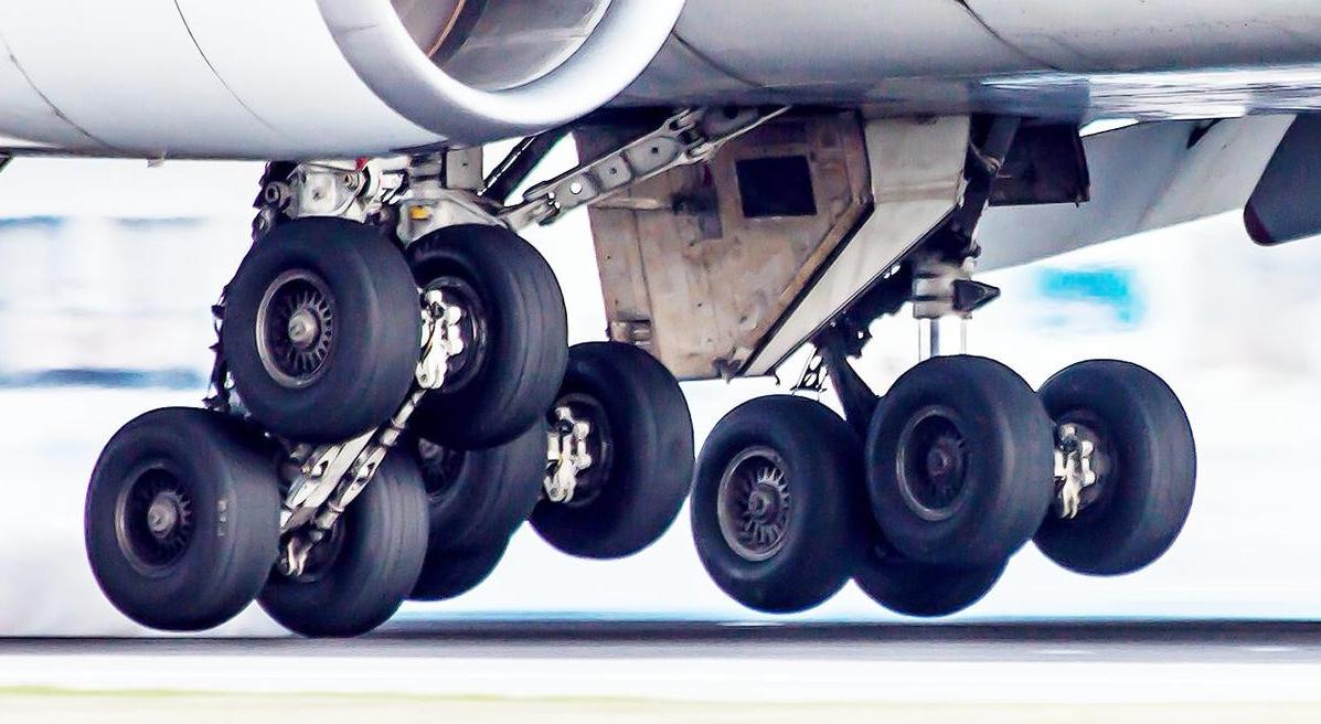 Why aren't airplane tires filled with air? Oh I see! - iNEWS