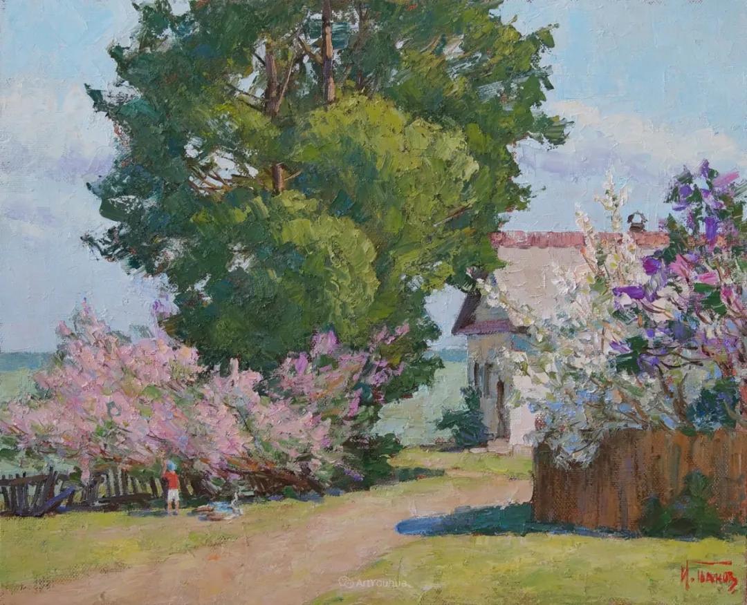 Landscape sketches, works by Russian painter Igor Panov - iNEWS