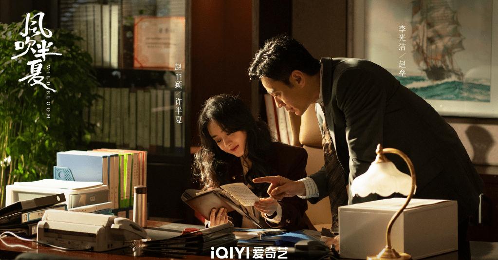 "The Wind Blows Pinellia" releases Xiaoxue posters, Zhao Liying is full ...
