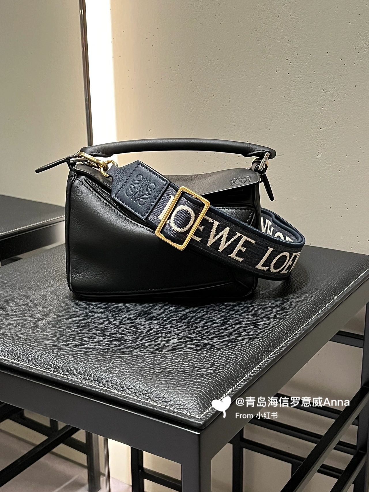 A perfect strap for Loewe The embroidered logo strap is really good and ...