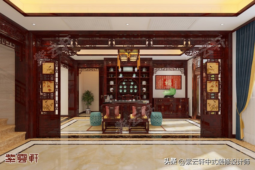 Chinese-style decoration villas bring a sense of fashion and elegance ...