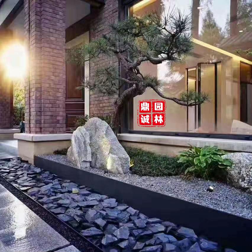 Taishan stone landscaping-Taishan stone slice combination-indoor and ...