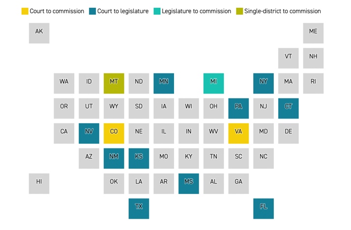 The mapping of congressional districts will determine the influence of ...
