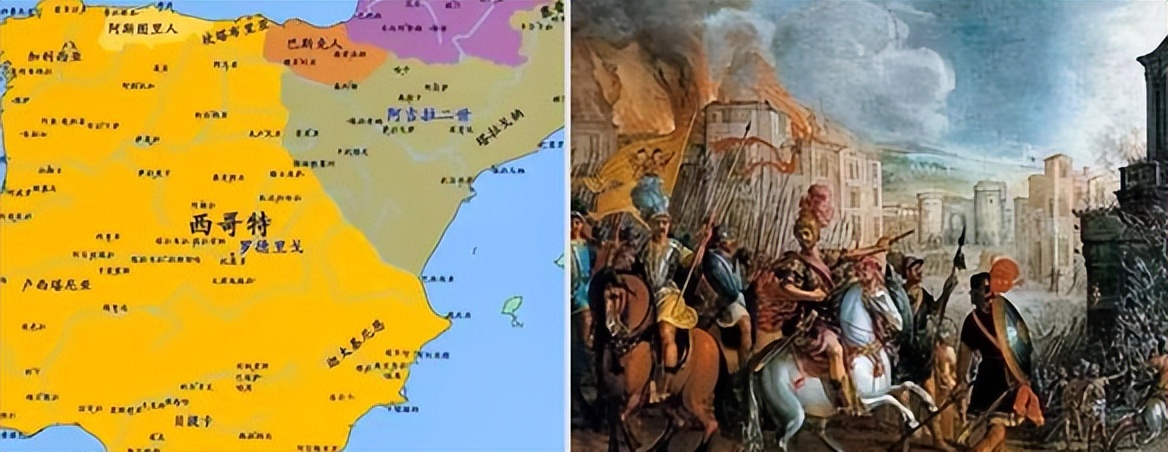 How did Alaric use his wisdom to make Visigoth one of the most powerful ...