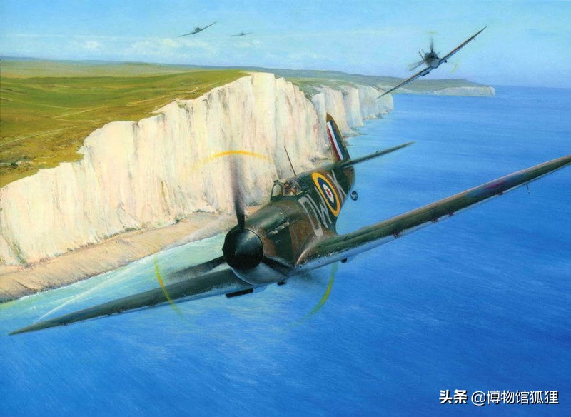 The sorrow of 7.7 mm: six "Spitfire" besieged the German small water ...