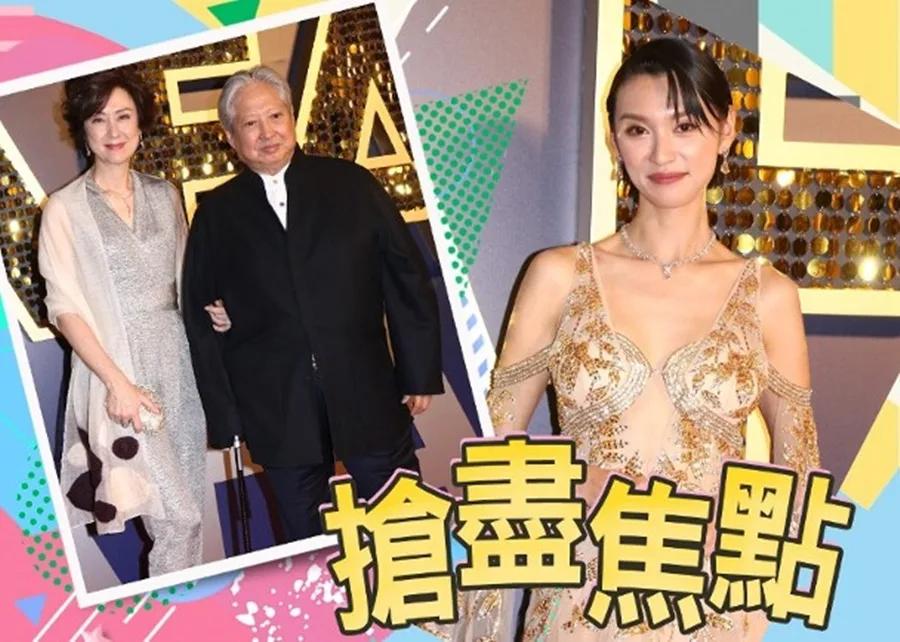 Asian Film Awards︱Danni Wang's hole-in-the-wall costume eye-catching ...