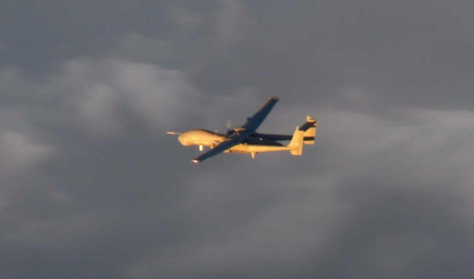 The People's Liberation Army drone entered Kinmen at an altitude of ...