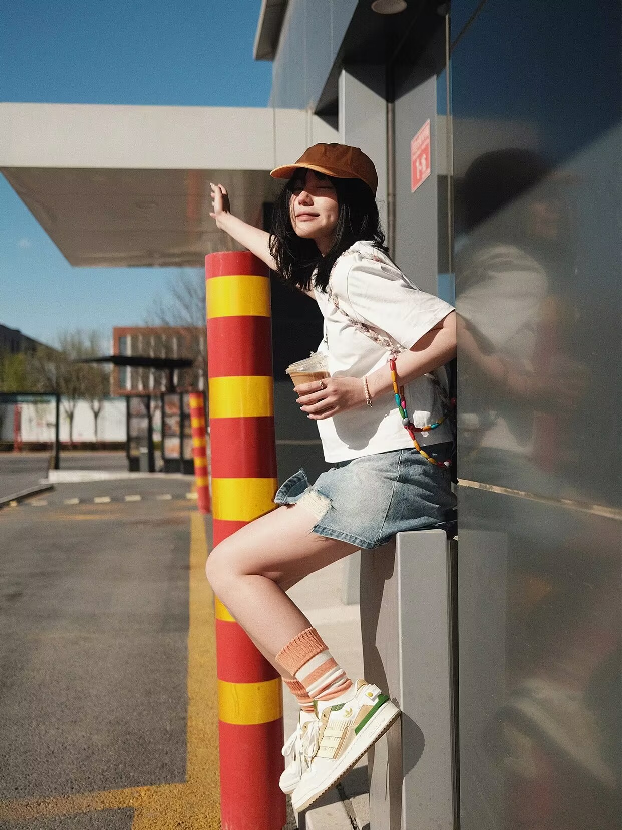 Street and retro new color OOTD - iNEWS