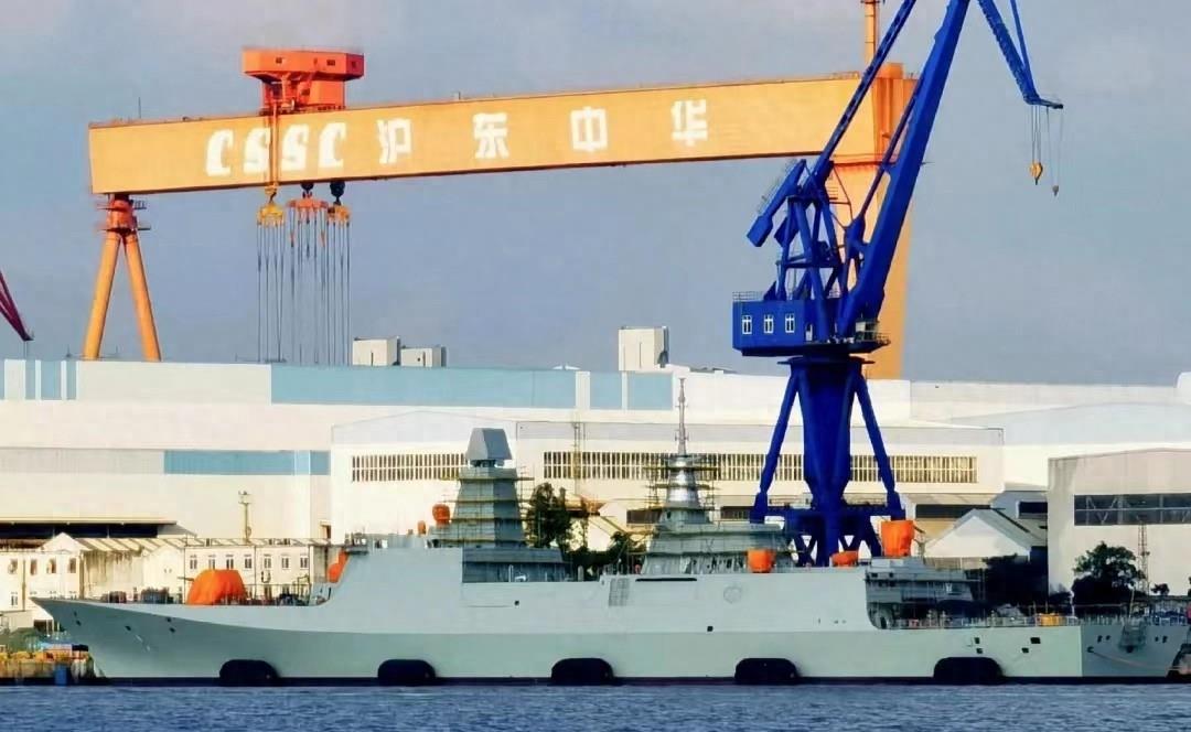 Type 054B frigate: Compared with the 4,000-ton Type 054A frigate, the benefits brought by the ...