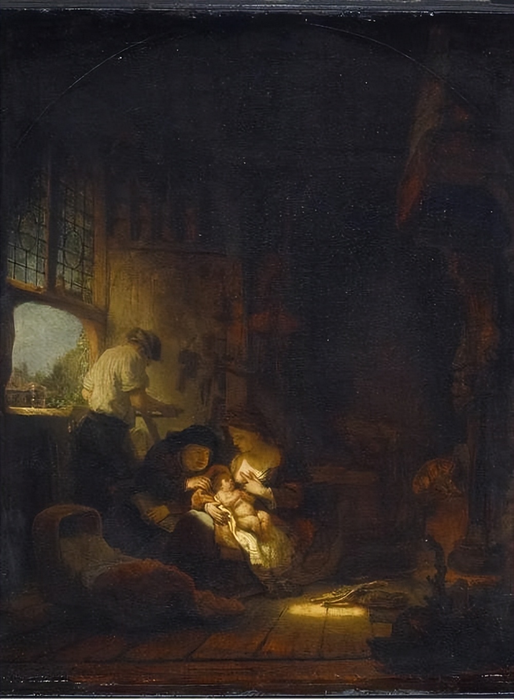 Rembrandt's Light and Shadow Expression──Taking "The Carpenter's Family ...