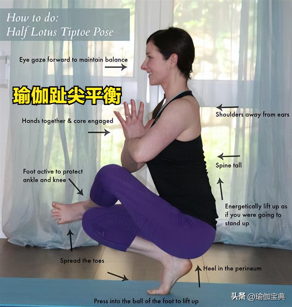 Yoga Medium Asana Toe Balance Improves Strength and Flexibility of Toes ...