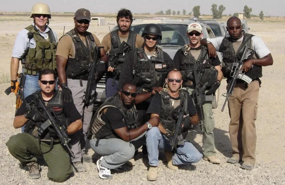 The black gloves of the White House in the United States, black water ...