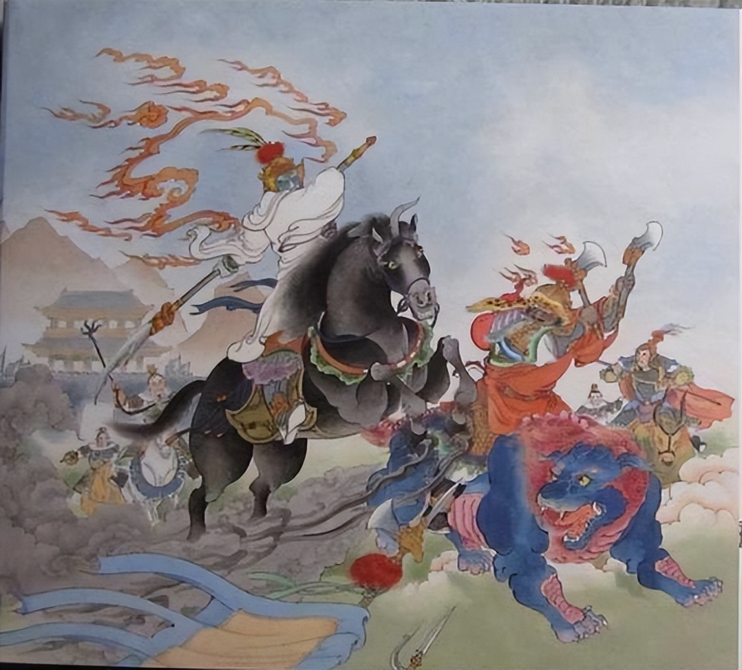 In the Battle of Conferred Gods, Yang Jian, the first person under the ...