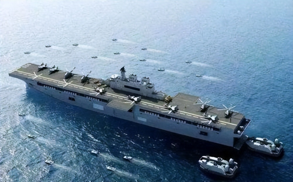 076 is here? A ship type that has never appeared in the world, in fact ...