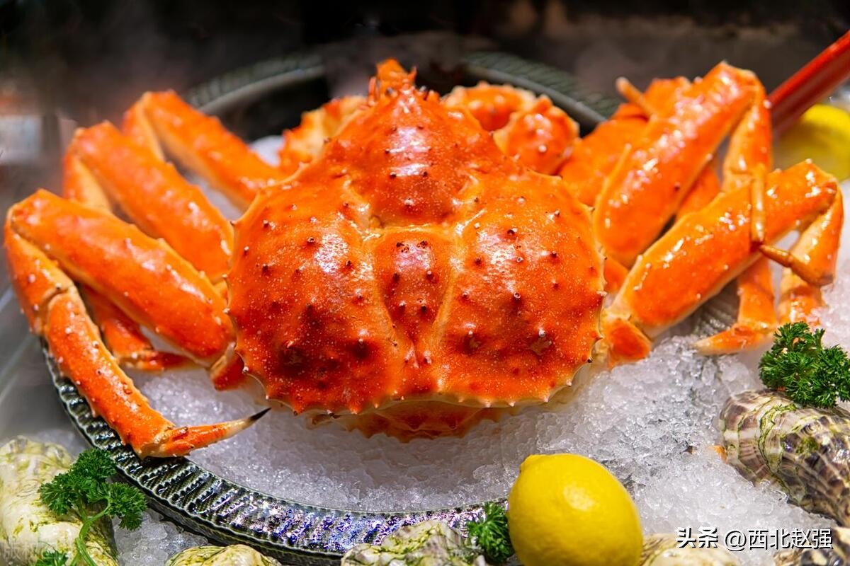 Braised king crab in oil is a delicious seafood delicacy - iMedia