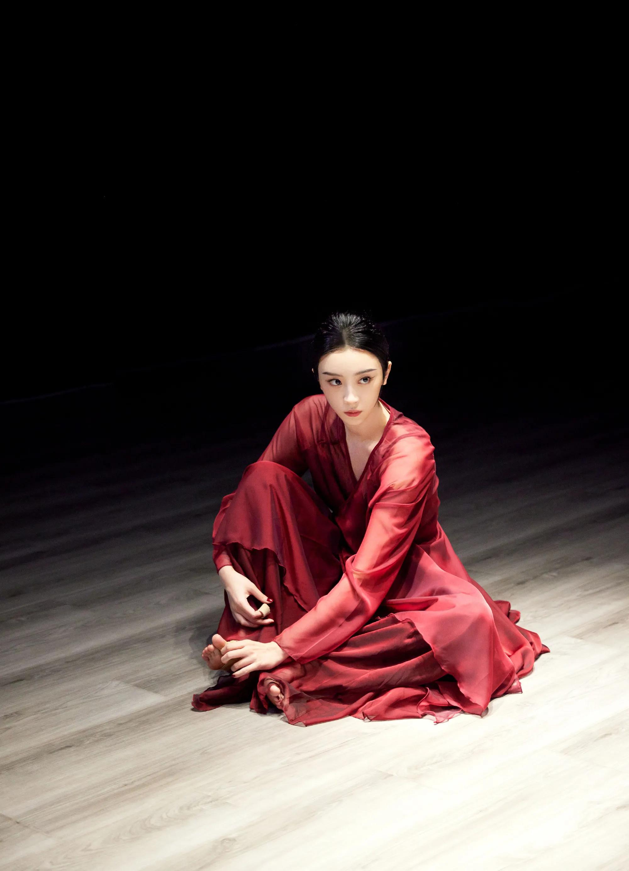 Zhao Xiaotang's national style dance puppet bride has a visual sense ...