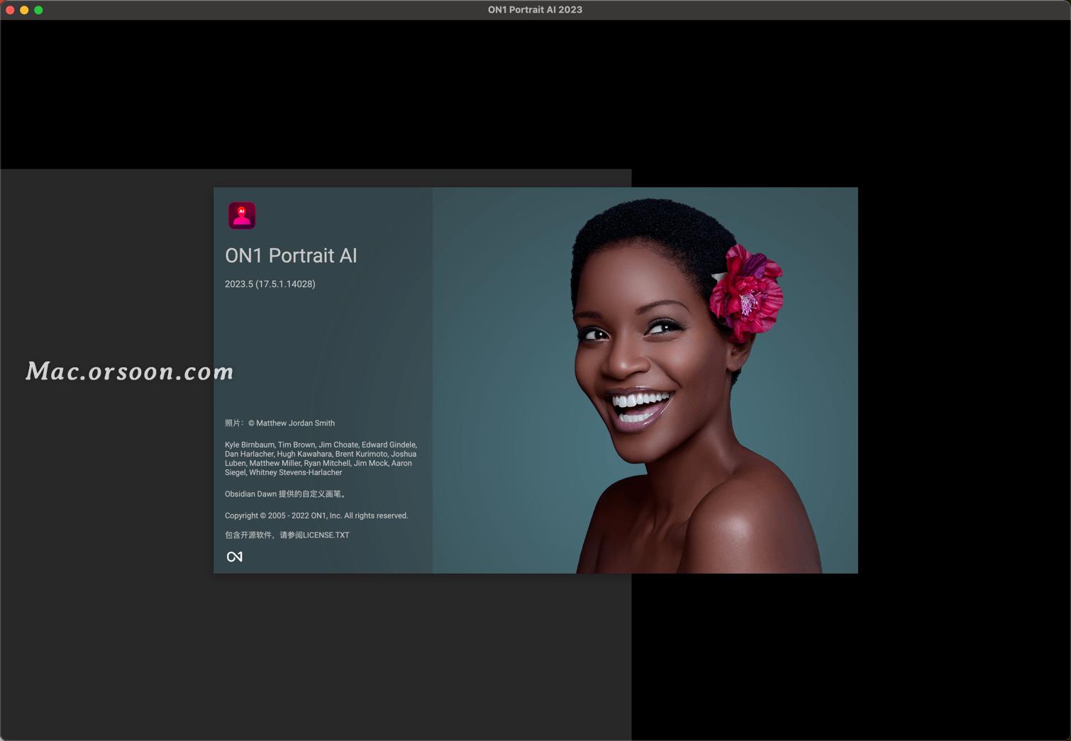 AI intelligent portrait processing software: ON1 Portrait AI 2023 for Mac Chinese version - iNEWS
