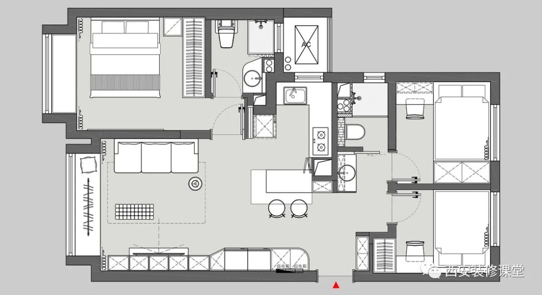 95 square meters of fresh three-bedroom, super storage just when you ...