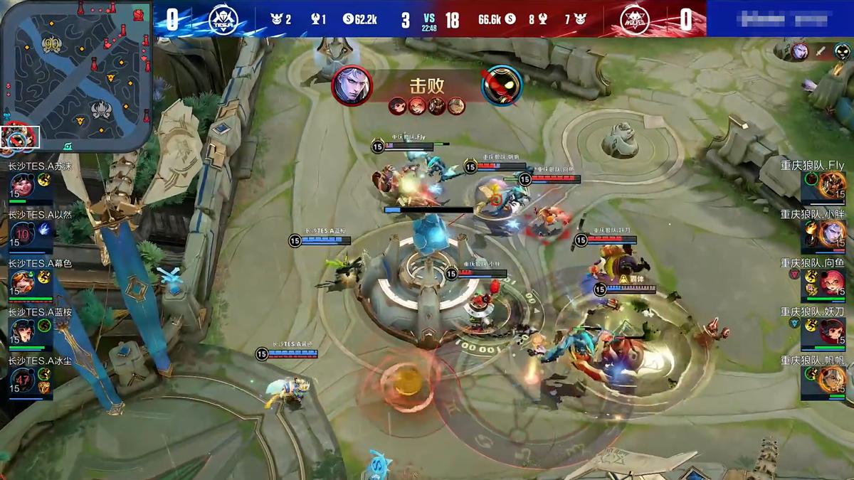 The Wolves swept TES, the coaching staff began to make efforts to ...