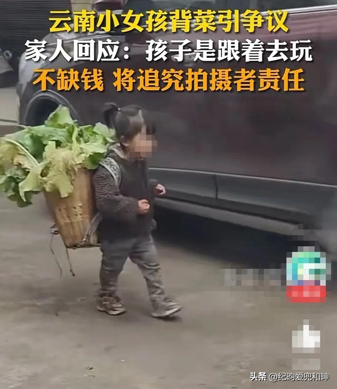 Behind the popularity of the little girl carrying cabbage, how many ...